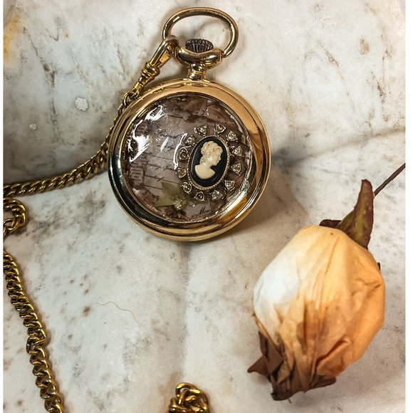 Jewelry | Pocket Watch Filled With Charms Art | Poshmark